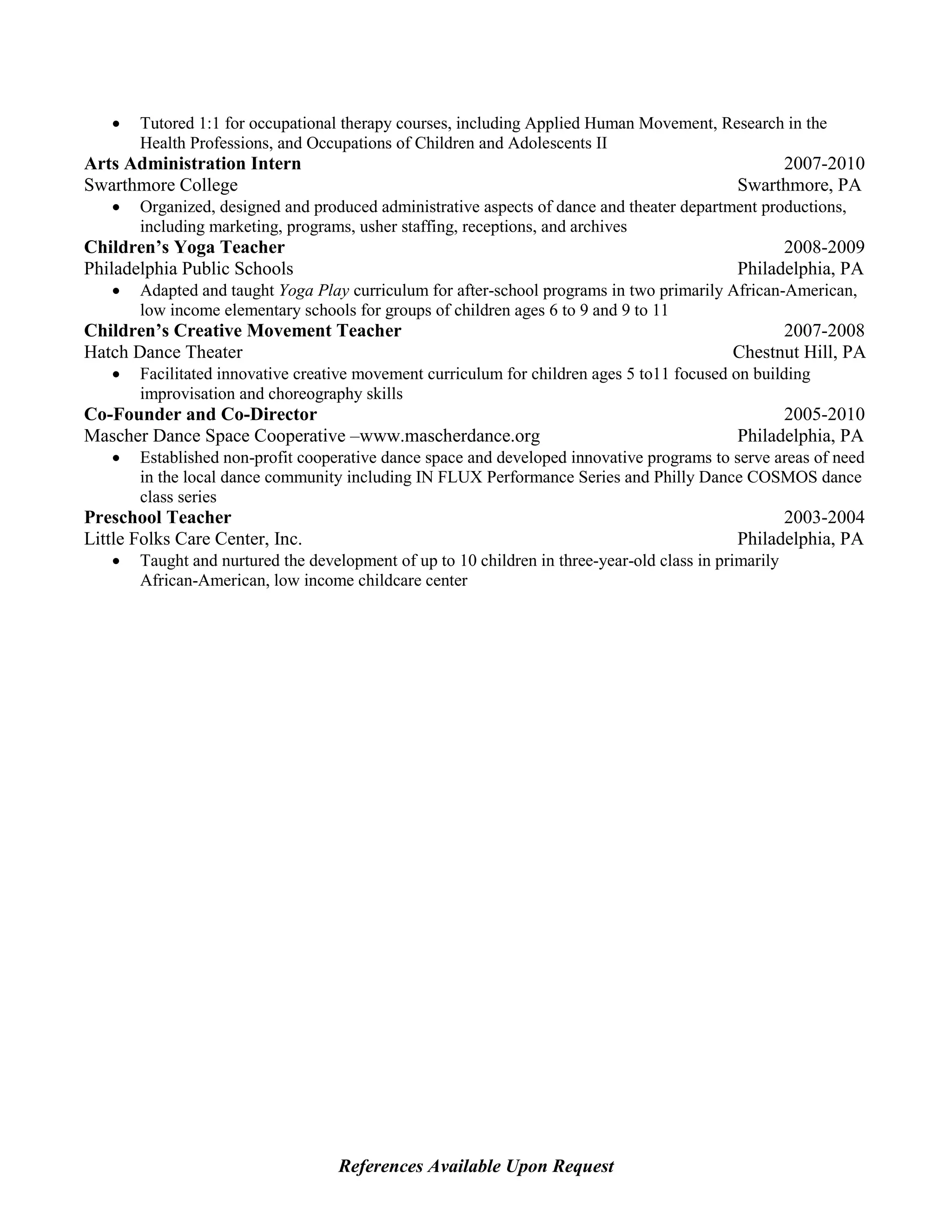 Liza Henty-Clark Pediatric Resume | PDF