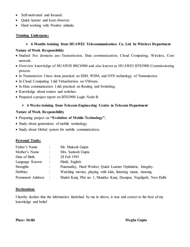 megha cv | PDF