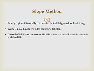 Landfill - Basics | PPTX