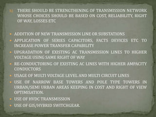 TRANSMISSION PLANNING CRITERIA | PPTX