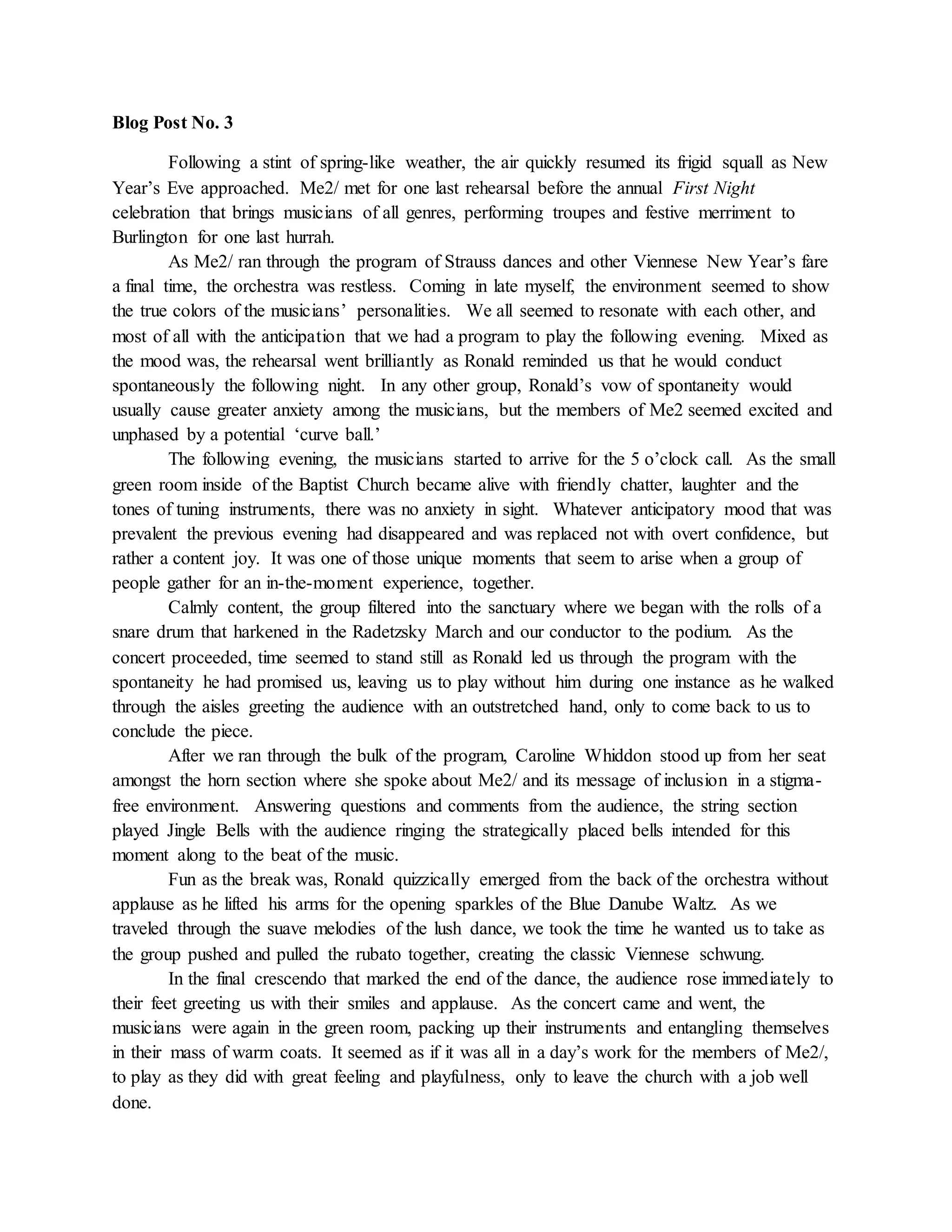 Winternship 3 Blog Posts | DOCX