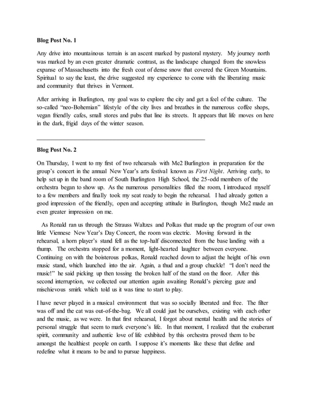 Winternship 3 Blog Posts | DOCX