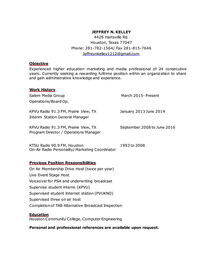 General Resume | DOCX