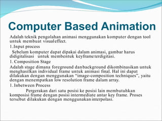 Pembuatan animasi dasar_pert1 | PPTX