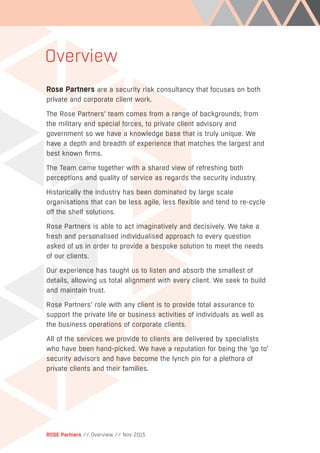 Rose Partners Brochure (final) | PDF