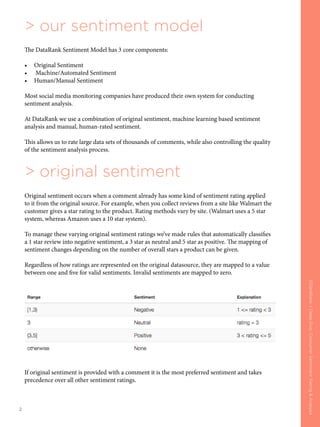 Deep Dive - Consumer Sentiment Rating & Analysis White Paper | PDF | Internet | Computing