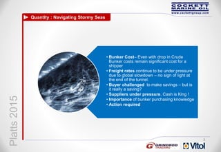 Cockett Marine Oil Platts 2015 | PPTX