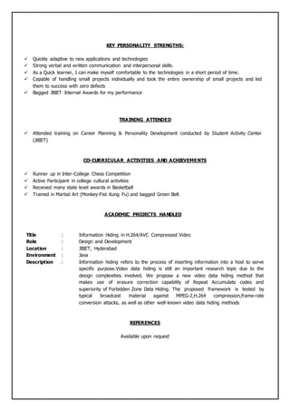 Bhavani Shanker Resume 2 | PDF