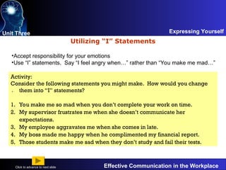 Effective communication in the workplace | PPT