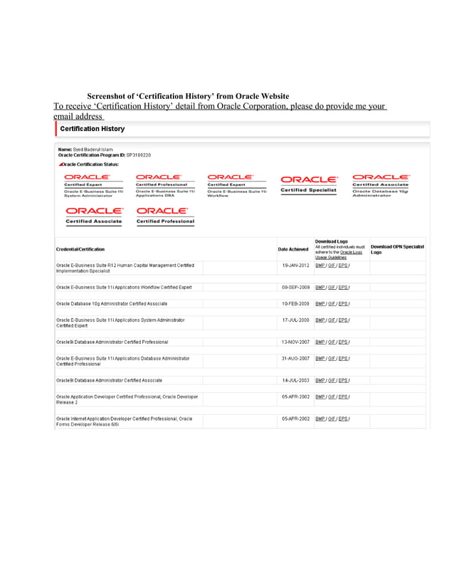 Oracle HRMS Fundamental CV | PDF