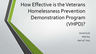 Homeless Presentation | PPTX