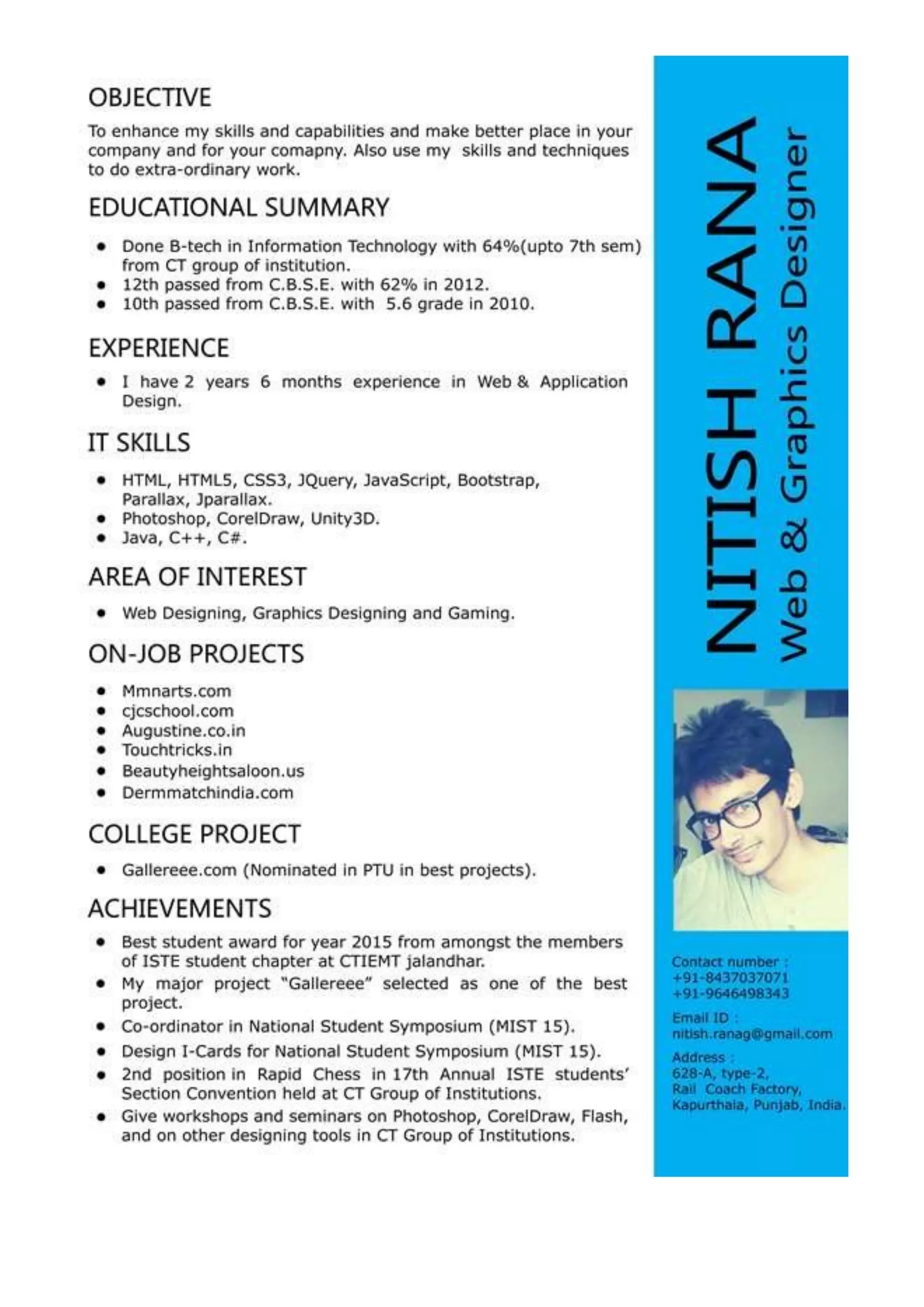 nitish_resume | PDF