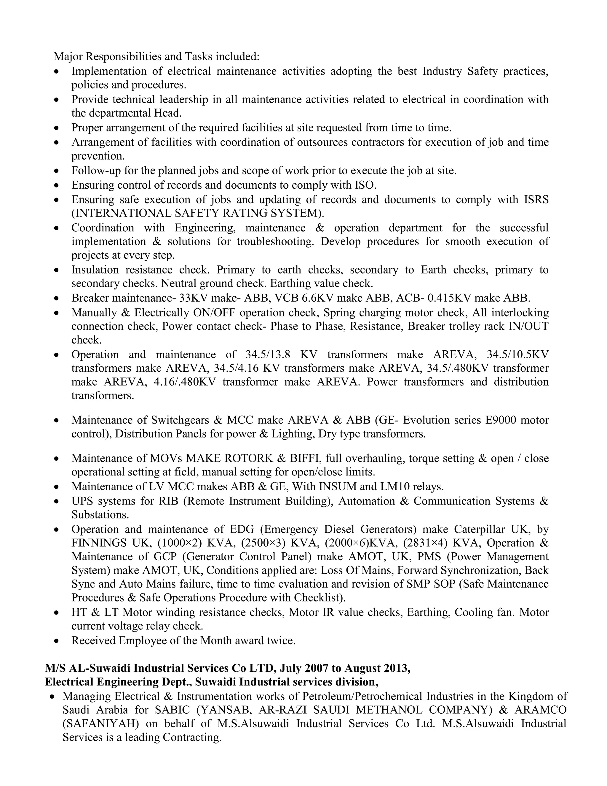 BALAKRISHNAN ANIL KUMAR RESUME | PDF