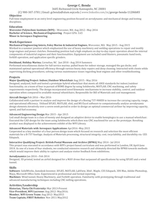 GeorgeBenda_Resume 10_18_16_BSMEAE_NC | PDF