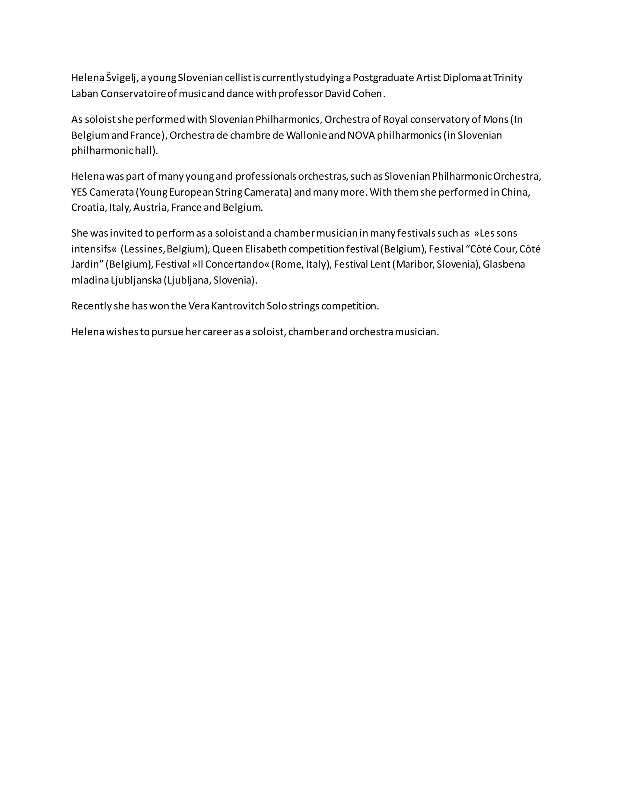 Helena Svigelj cv 2 | DOCX