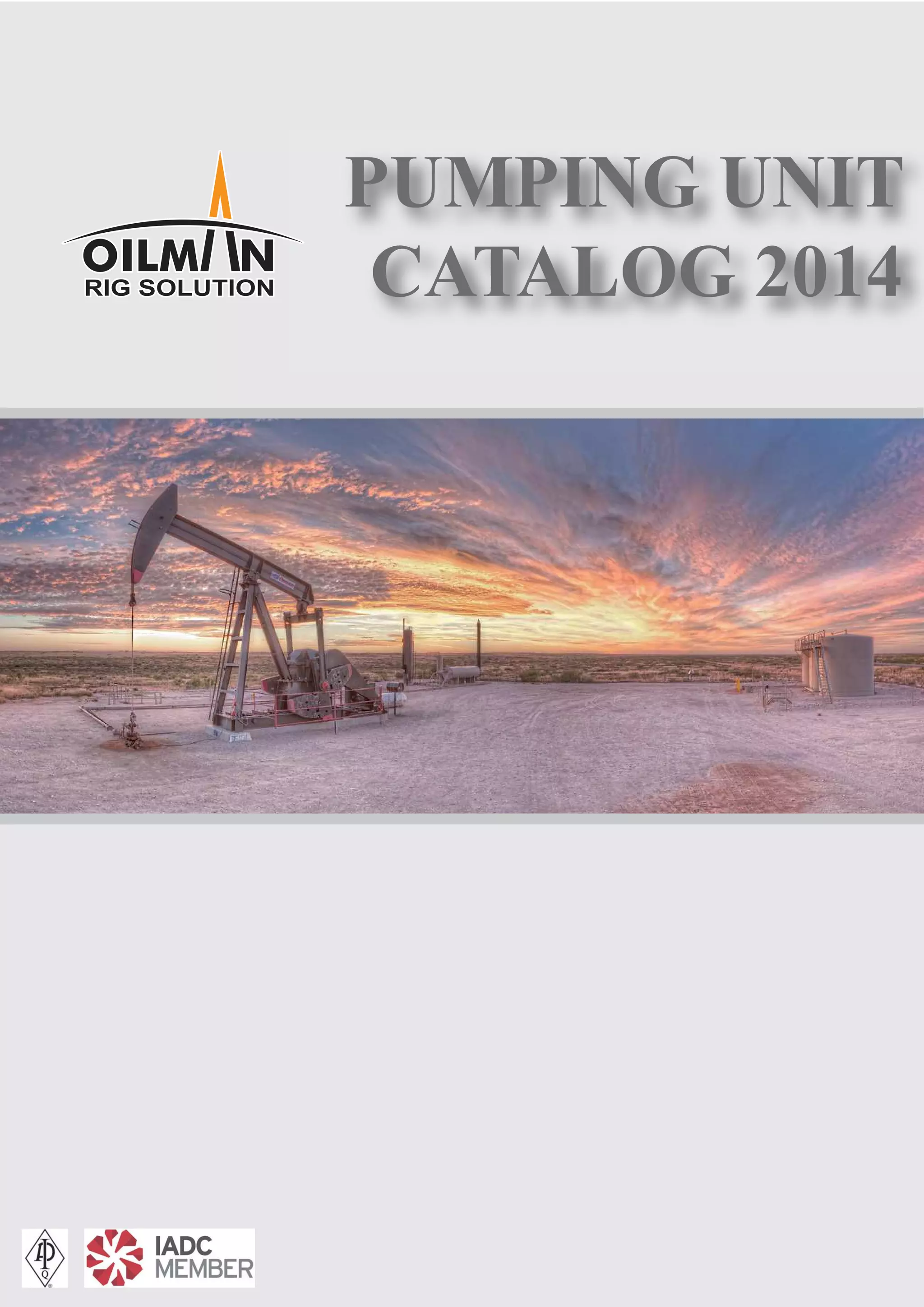 OILMAN PUMPING UNIT CATALOG | PDF
