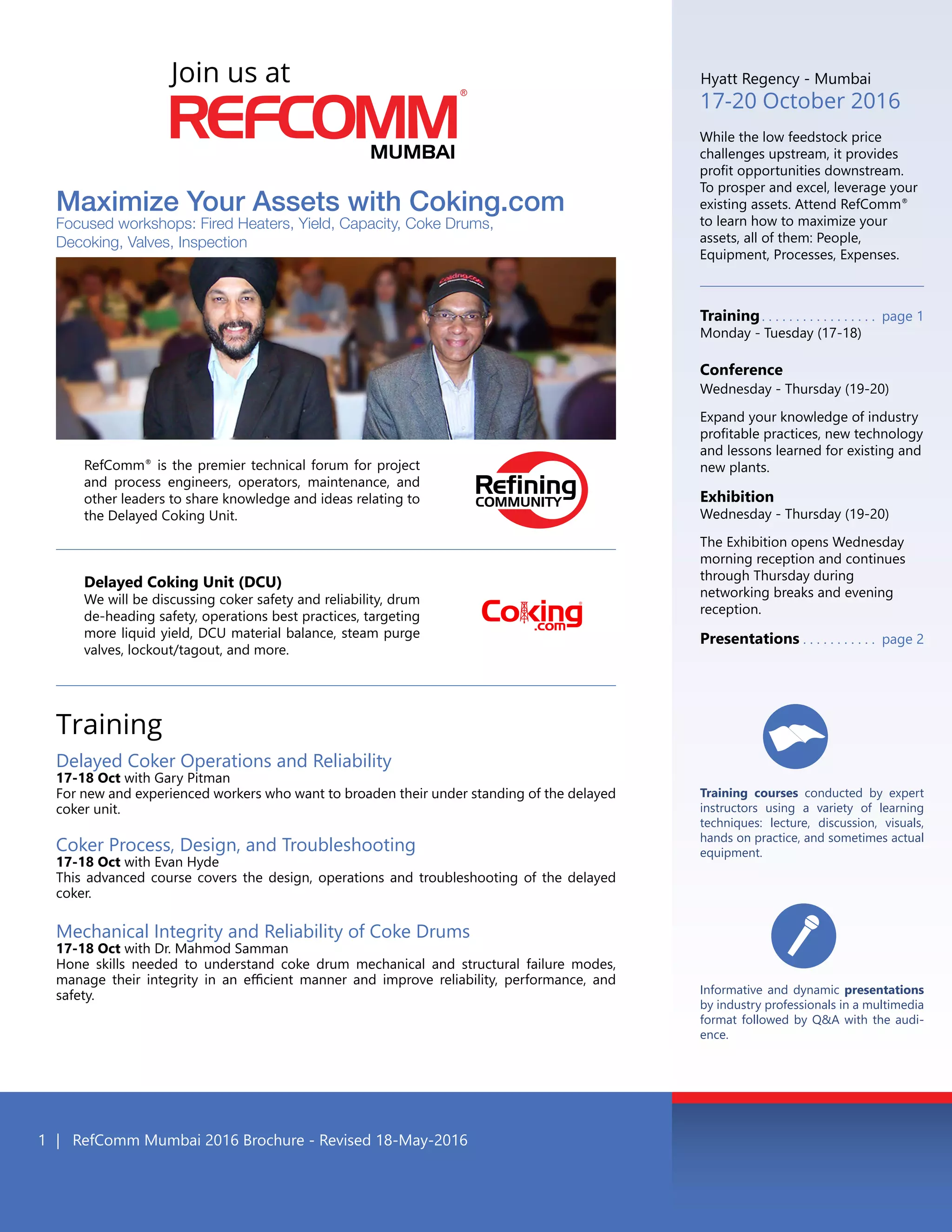 RefComm-Brochure-Mumbai-2016 | PDF