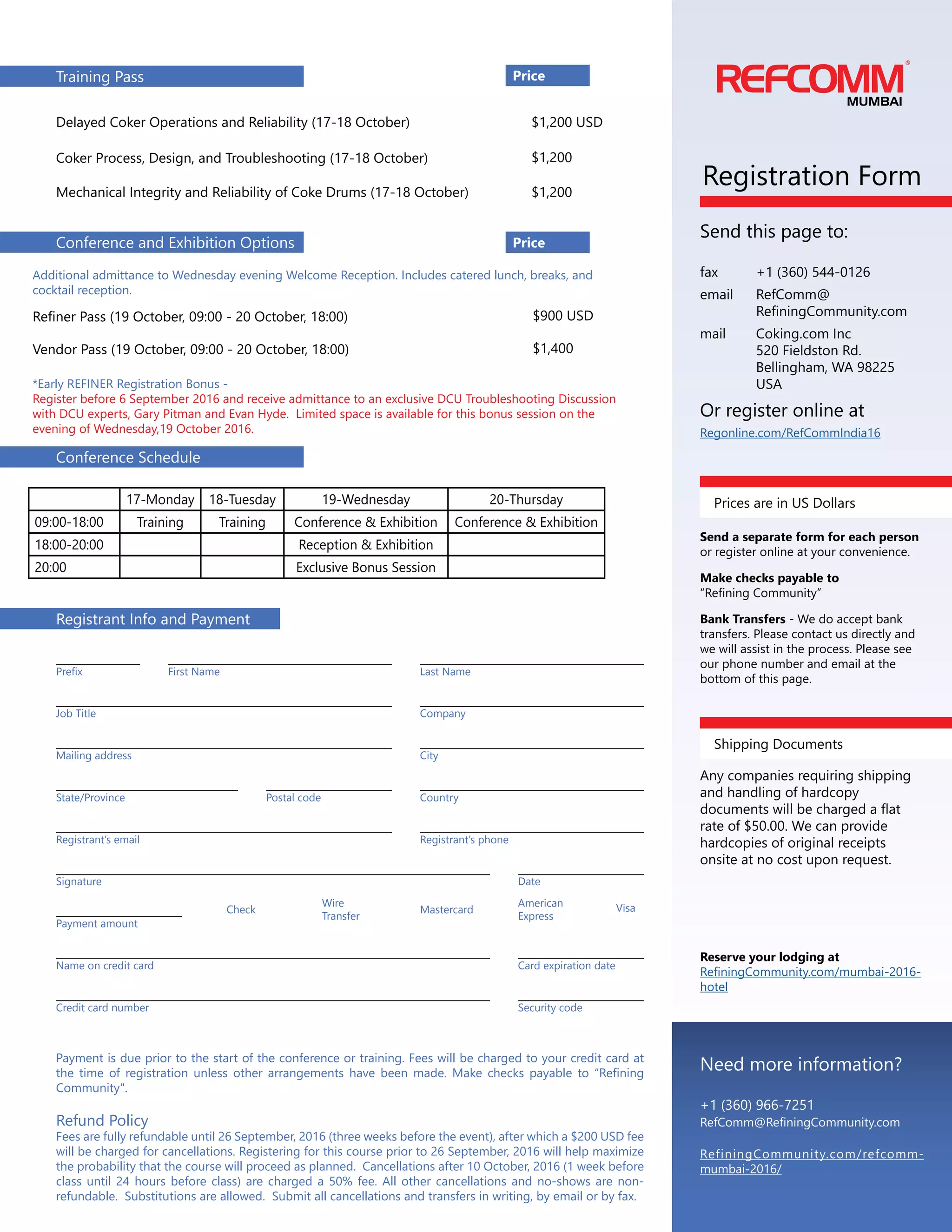 RefComm-Brochure-Mumbai-2016 | PDF