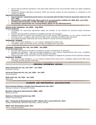 sandy resume planning.doc | Free Download