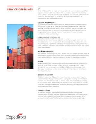 Expeditors-flyers | PDF