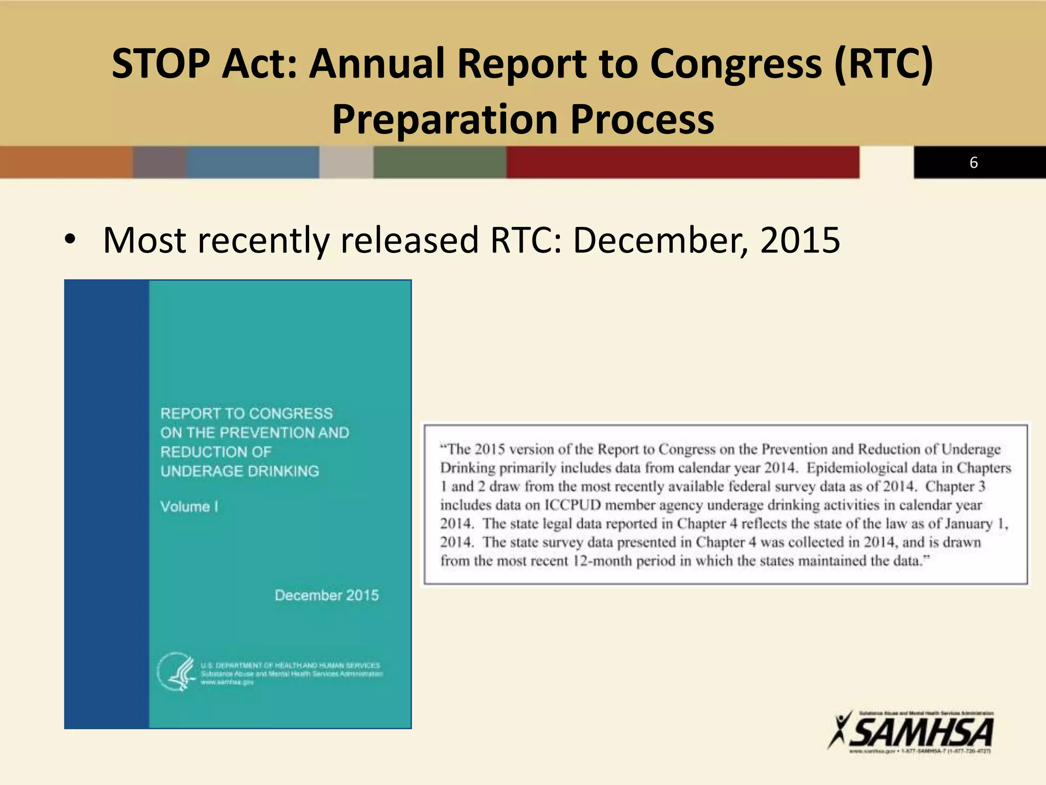 Session C3 - SAMHSA Overview Underage Drinking | PPT