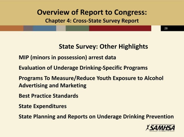 Session C3 - SAMHSA Overview Underage Drinking | PPT