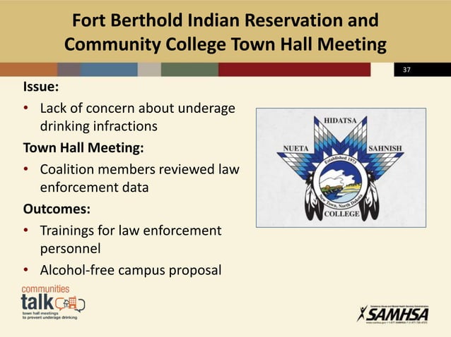 Session C3 - SAMHSA Overview Underage Drinking | PPT