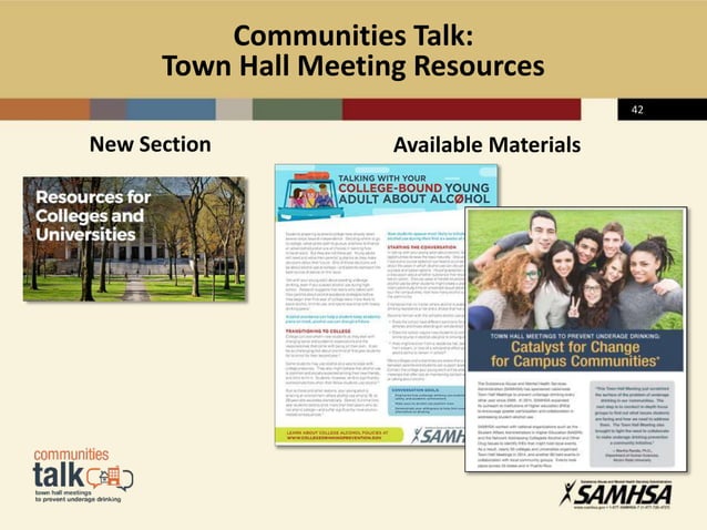 Session C3 - SAMHSA Overview Underage Drinking | PPT