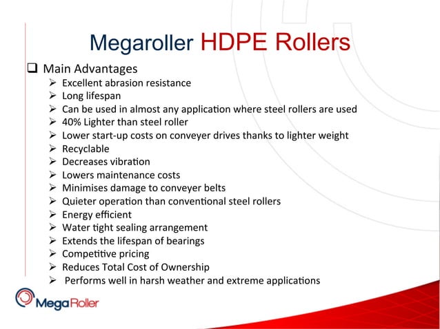 -MegaRoller Product Presentation- Part 12 | PPT