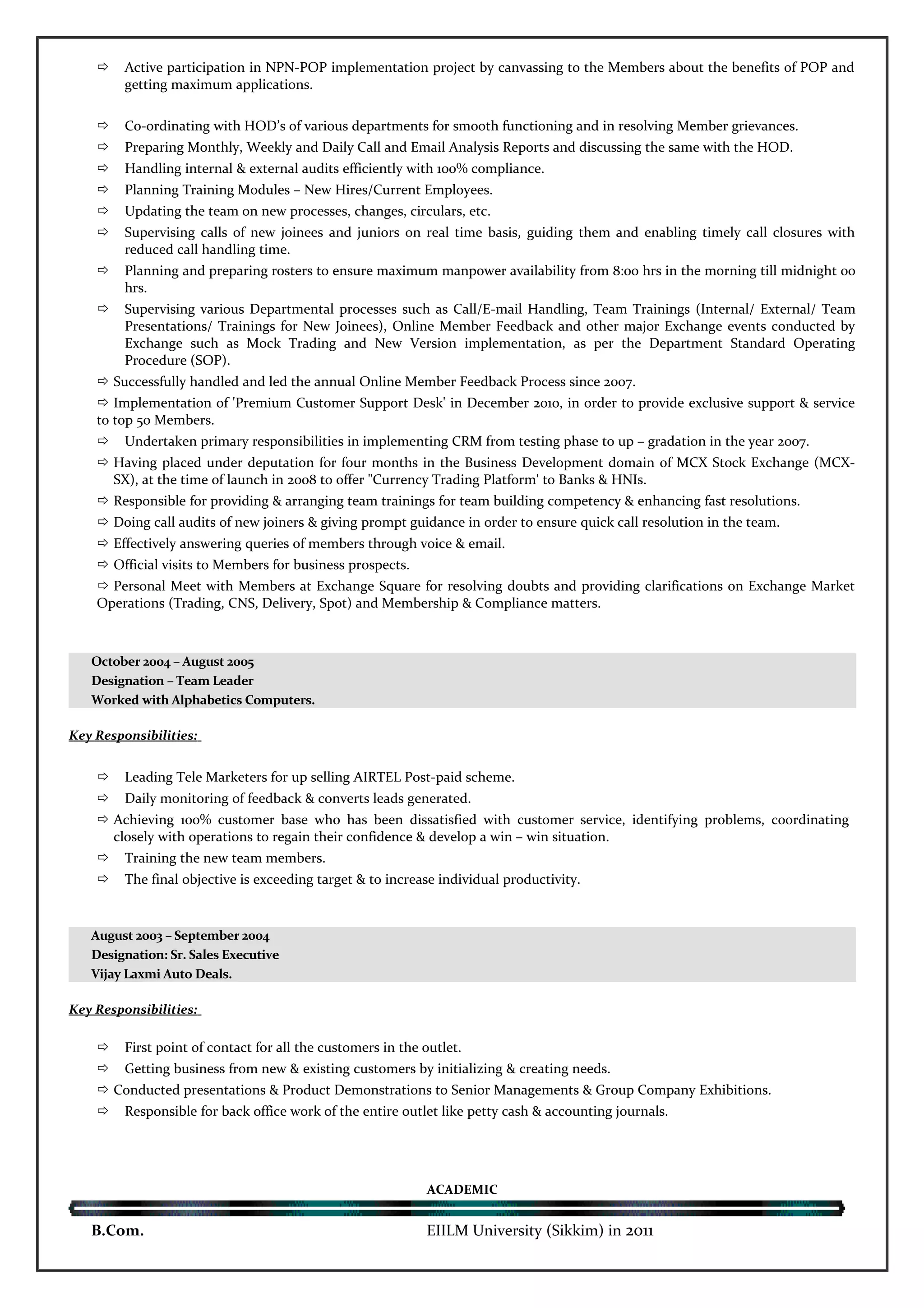 Resume_-_Nitin_Ahirwar | DOC