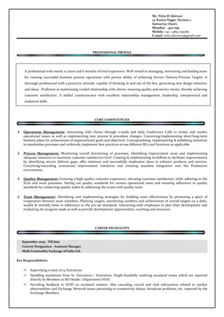 Resume_-_Nitin_Ahirwar | DOC