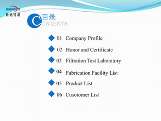 Shengda Company Profile | PDF