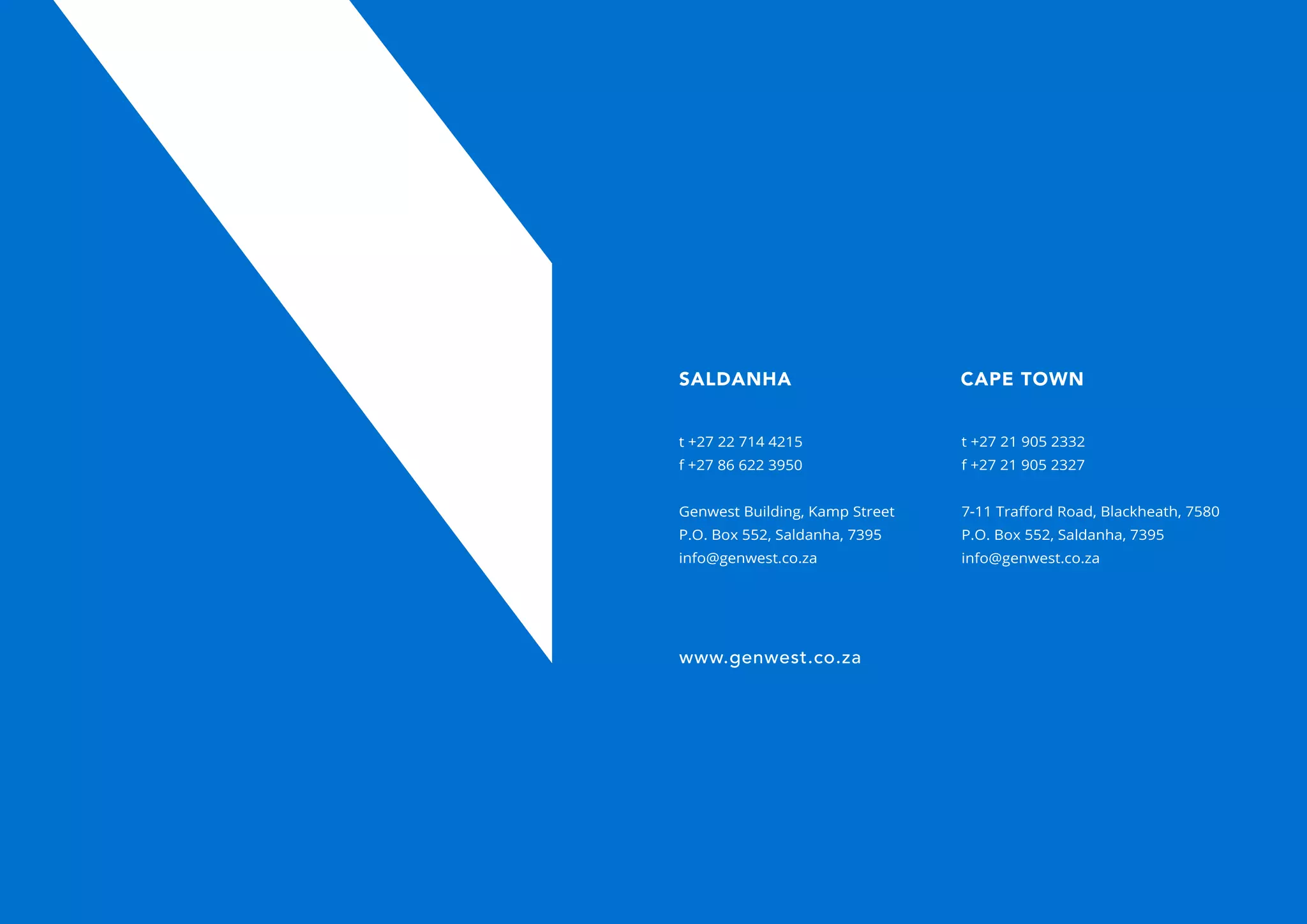 Genwest Company profile | PDF