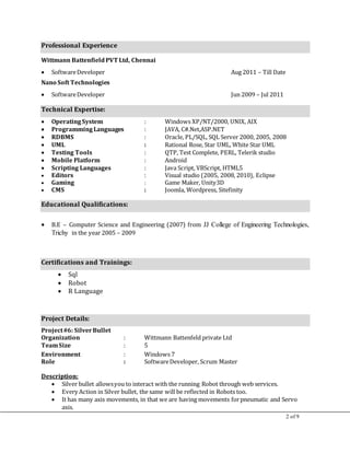 Sarathi_Resume_June 2016 | PDF