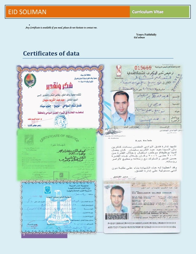 Eid Soliman C V | PDF