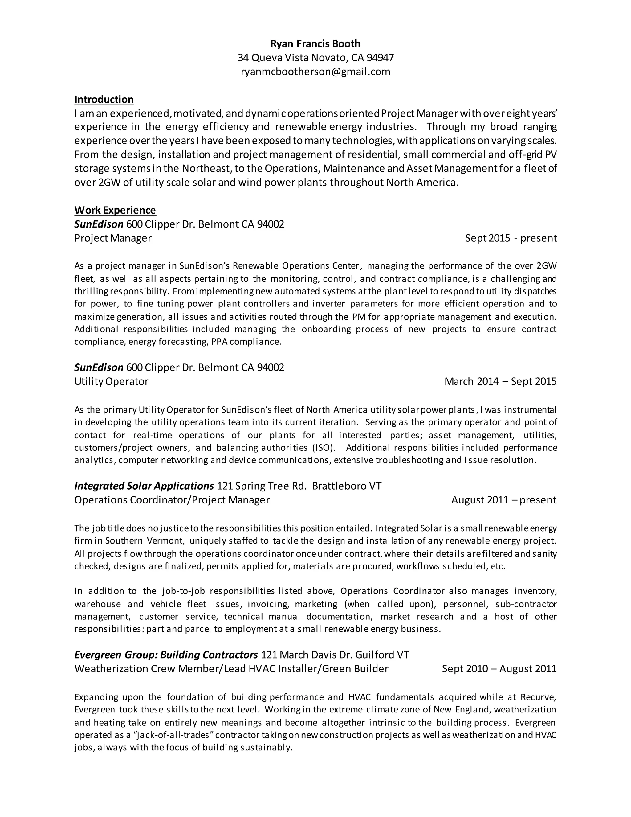 Ryan Booth's Resume_032016 | DOCX