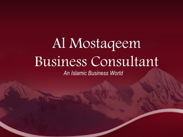 Profile Al Mostaqeem | PPT