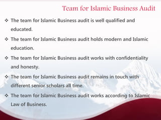 Profile Al Mostaqeem | PPT