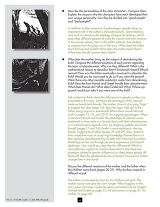 Hansel Gretel Lesson Plan | PDF