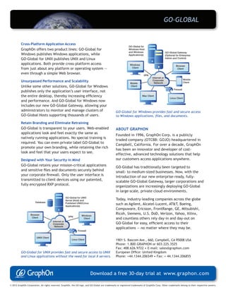 go-global-overview-datasheet | PDF