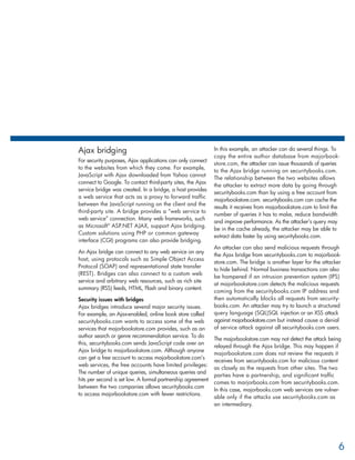 Ajax Security Dangers | PDF