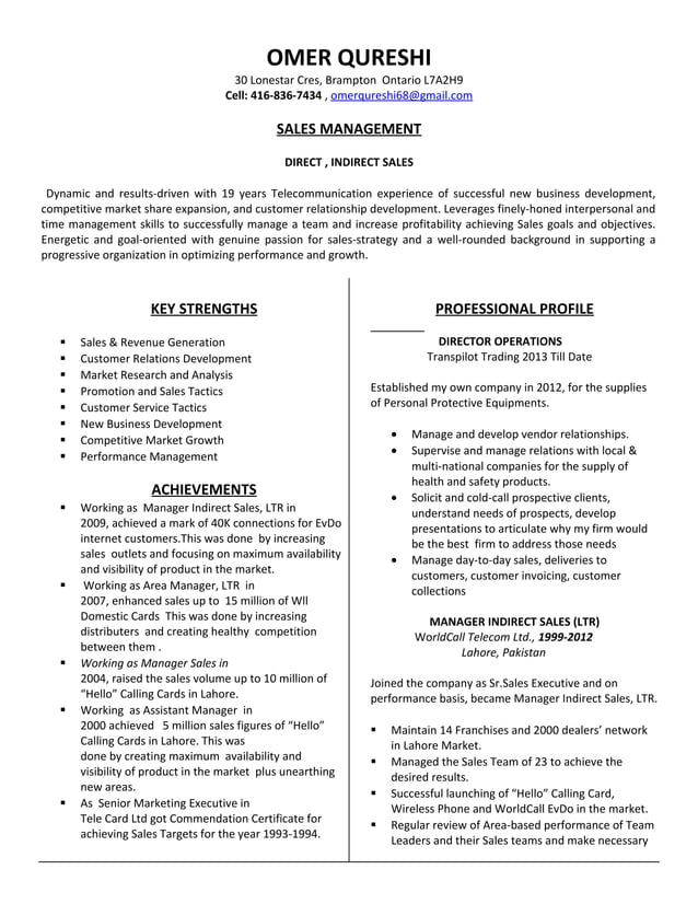 Omer Qureshi RESUME | PDF