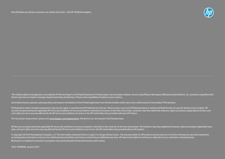 HP Tech Pulse overview (DaaS) | PDF