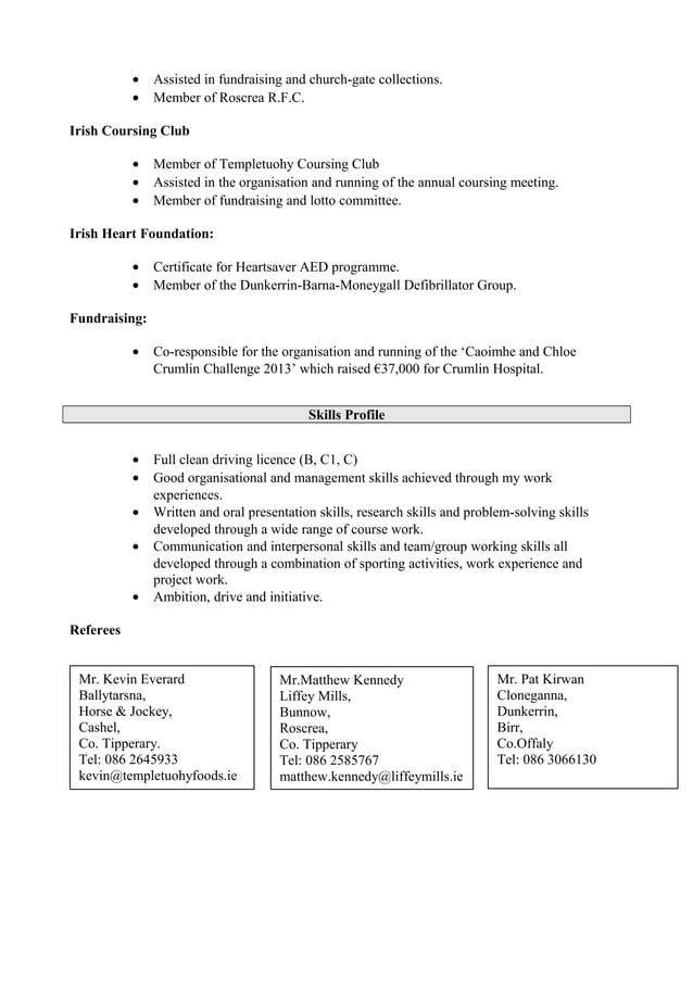 Curriculum Vitae denis | PDF