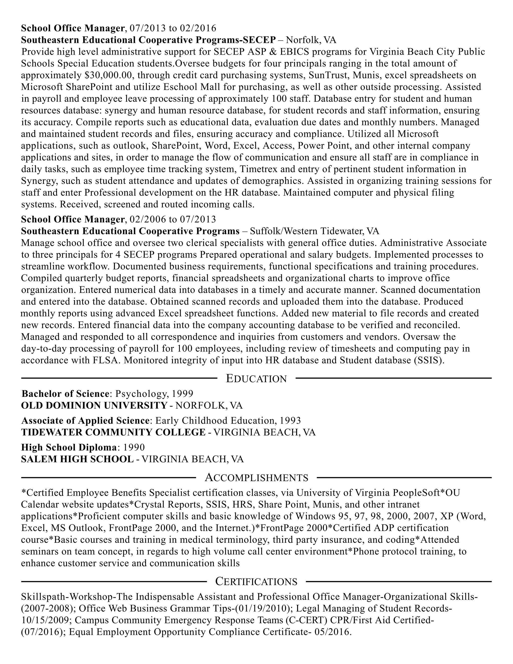 Nancy Gabriel_Resume | PDF