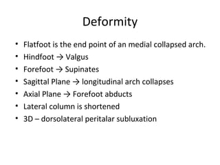 4 a adult acquired flat foot - Derek Park | PPT | Death, Injury, or ...