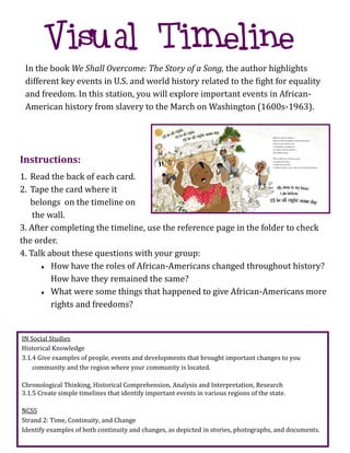 E325 We Shall Overcome Learning Invitations | PDF