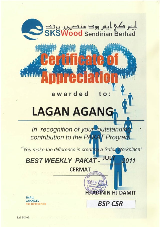 Pakat Appreciation | PDF