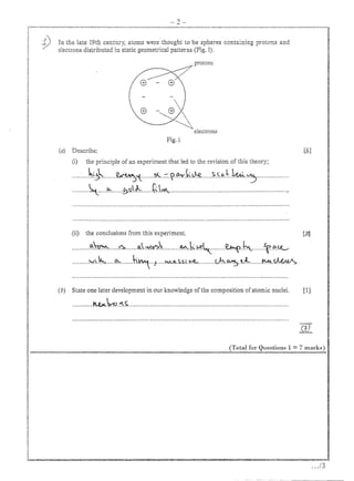 Particel physics exercise 4A answers | PDF