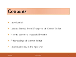 Warren buffett | PPTX